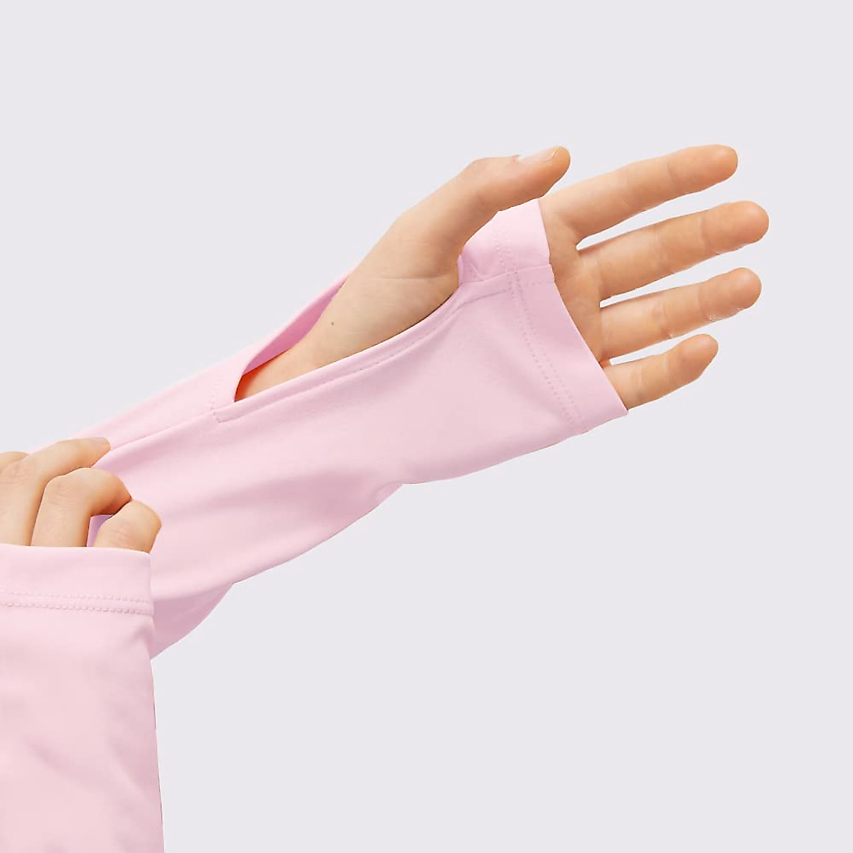 OH! ANY TIME ANY WEAR Womens UPF 50+ Long Sleeve Shirt Sun Protection Hoodie Jacket Lightweight Running Hiking Cycling Outdoor Full Zip Tops 19SSF051,Peach, Medium