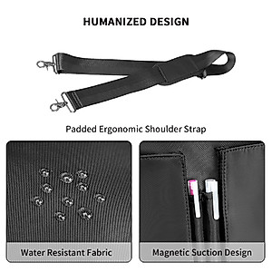 Men's Messenger Bag,Laptop Briefcase Crossbody Bags for Women Men Work Bag Business Bag Office Bag Computer Bag Satchel Fits 17.3 Inches Laptop