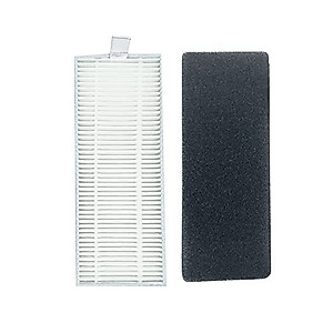 Replacement Parts Fit for Ecovacs Yeedi K650 Robotic Vacuum Cleaner Accessories, 3 Pairs Side Brush 1 Main Brush 3 Filter 3 Mop Cloth Pad