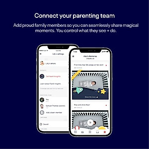 Nanit Pro Smart Baby Monitor & Floor Stand – Wi-Fi HD Video Camera, Sleep Coach and Breathing Motion Tracker, 2-Way Audio, Sound and Motion Alerts, Nightlight and Night Vision, Includes Breathing Band