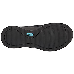 BZees Womens Get Movin' Ballet Flat Black Zebra Print 9.5 M