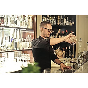 Pafusen 12 Pack Stainless Steel Speed Pourers Spouts with Tapered, Liquor Pourers with Rubber Cap, Hygienic, Dishwasher Safe, Fits most Classic Bottle's Lip up to 3/4" (12)