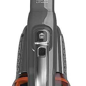 BLACK+DECKER Dusbuster Handheld Vacuum, Cordless, Gray (HHVK415B01)