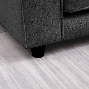 BALUS 3-in-1 Convertible Sofa Bed, Loveseat Sleeper Cot, 84" Tri-Fold Multi-Function Modern Sofa Bed Couch, Folding Mattress Sofa Bed for Guests, Futon for Living Room, Floor Sofa Bed (Dark Gray)