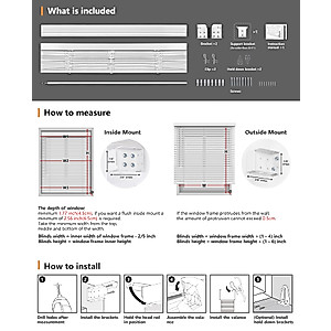 LazBlinds 2-inch Cordless Faux Wood Blinds with Royal Valance, Room Darkening Horizontal Window Blinds, Inside Mount Blinds for Windows - Actual Blinds Size: 70.5'' W x 72'' H - White