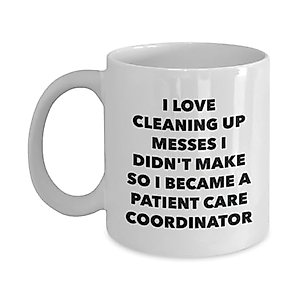 I Became A Patient Care Coordinator Mug Coffee Cup Patient Care Coordinator