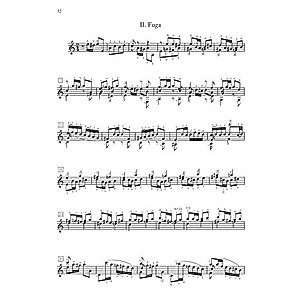 Bach -- Violin Sonatas BWV 1001, 1003, 1005: An Alfred Classical Guitar Masterworks Edition