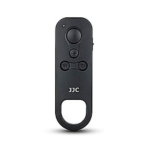 JJC Bluetooth Wireless Remote Control Shutter Release for Canon EOS R100 R50 R R3 R5 R6 II R7 R8 R10 RP M50 M6 Mark II M200 6D Mark II 90D Rebel SL3 SL2 T8i T7i V10 G7X Mark III G5X Mark II SX70HS