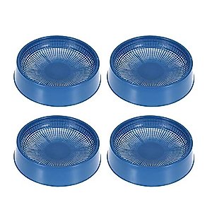 TEHAUX 4pcs Plastic Bird Nest,Bird Nesting Bowls Pigeon Nest Bowl Breeding Hatching Box for Pigeons, Quails, and Small Birds