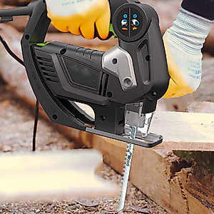 TAROSE 30-Piece T101AO 3-1/4 Inch 20 TPI Assorted T-Shank Scrolling Jig Saw Blades Set for Clean Cutting Wood