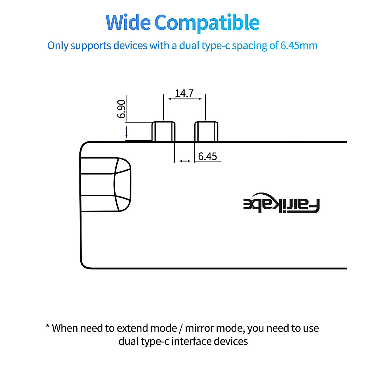USB C Hub Multiport Adapter for MacBook Pro 2019/2018/2017, 8 in 1 USB C to Dual HDMI Adapter 4K 60Hz, 1Gbps Ethernet, SD/TF Card Reader and 100W PD Port, Dual USB 3.0 Docking Station