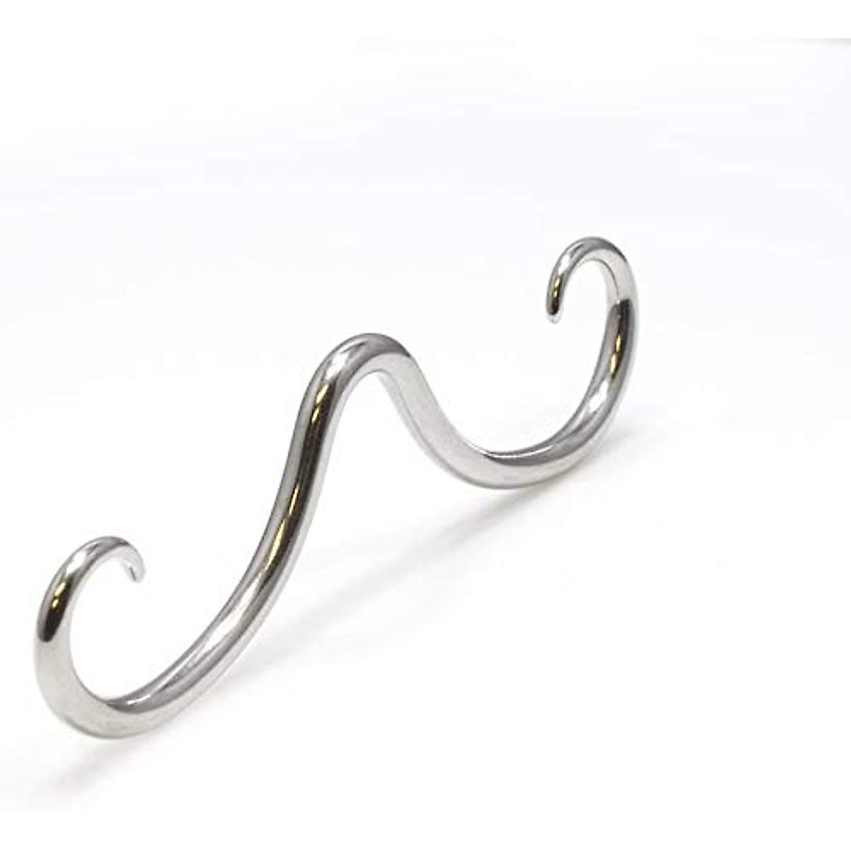 BodyJewelryOnline Surgical Steel Septum Mustache Nose Ring 16 Gauge, Septum Mustache Nose Ring
