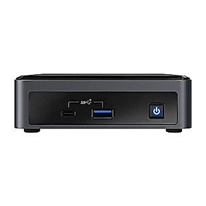 ME2 MichaelElectronics2 Intel NUC 10 NUC10i7FNKN Desktop Mini (Intel i7-10710U 6-Core, 16GB RAM, 1TB PCIe SSD, Integrated Graphics, WiFi, Bluetooth, 1xHDMI, SD Card, Win 10 Pro)