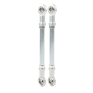 GZYF 2PCS Go Kart ATV Tie Rod End Steering Kit, Metal Bolt Tie Rod Ball Joiner Steering Shaft Assembly for ATV Go Kart