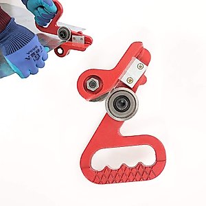 Hand Pull Metal Cutter Shear.Labor Saving Sheet Metal Tools,As Efficient as an Electric Metal Cutter.Portable,No Electricity Required,Easy, Fast adj.Suitable for Metal Plates Below 20GA