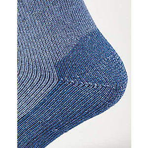 Carhartt Men's Heavyweight Synthetic-Wool Blend Boot Sock 2 Pack, Denim, Large