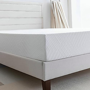 Ayoiow 10 King Mattress Memory Foam King Mattress, 10 inch Gel Memory Foam Mattress for A Cool Sleep, Bed in A Box, Green Tea Infused, Certipur-Us Certified