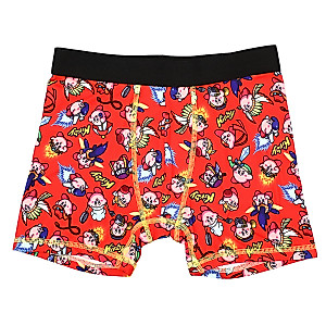 Kirby Character Print Multipack Boy's Boxer Briefs-Size-10 Multicolored