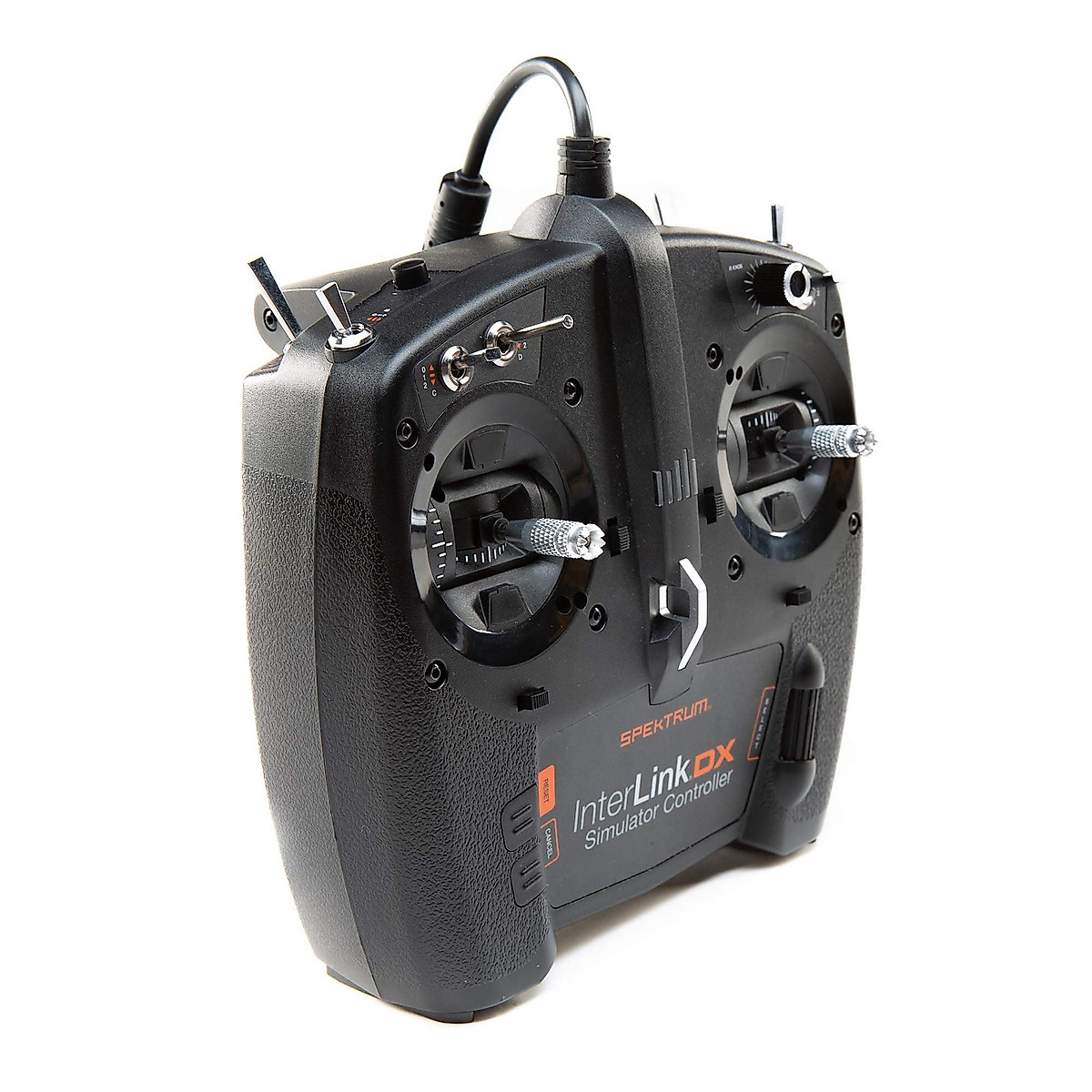 Spektrum Interlink DX Simulator Controller with USB Plug, SPMRFTX1, black