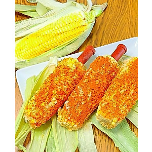 ¡Mucho Gusto! Chipotle Elote Seasoning - 8.8 oz Popcorn Seasoning -Authentic Mexican Street Corn Seasoning & Taco Seasoning -Use as Popcorn Flavoring Seasoning, Chipotle Seasoning & in a Popcorn Kit