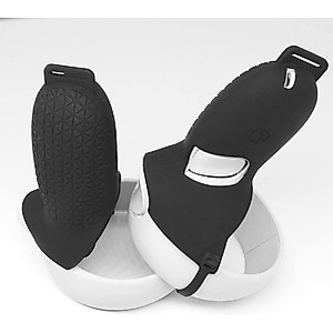 LICHIFIT VR Controller Grip Skin Cover for Oculus Quest 2 VR Handle Non-Slip Silicone Sleeve Protective Case