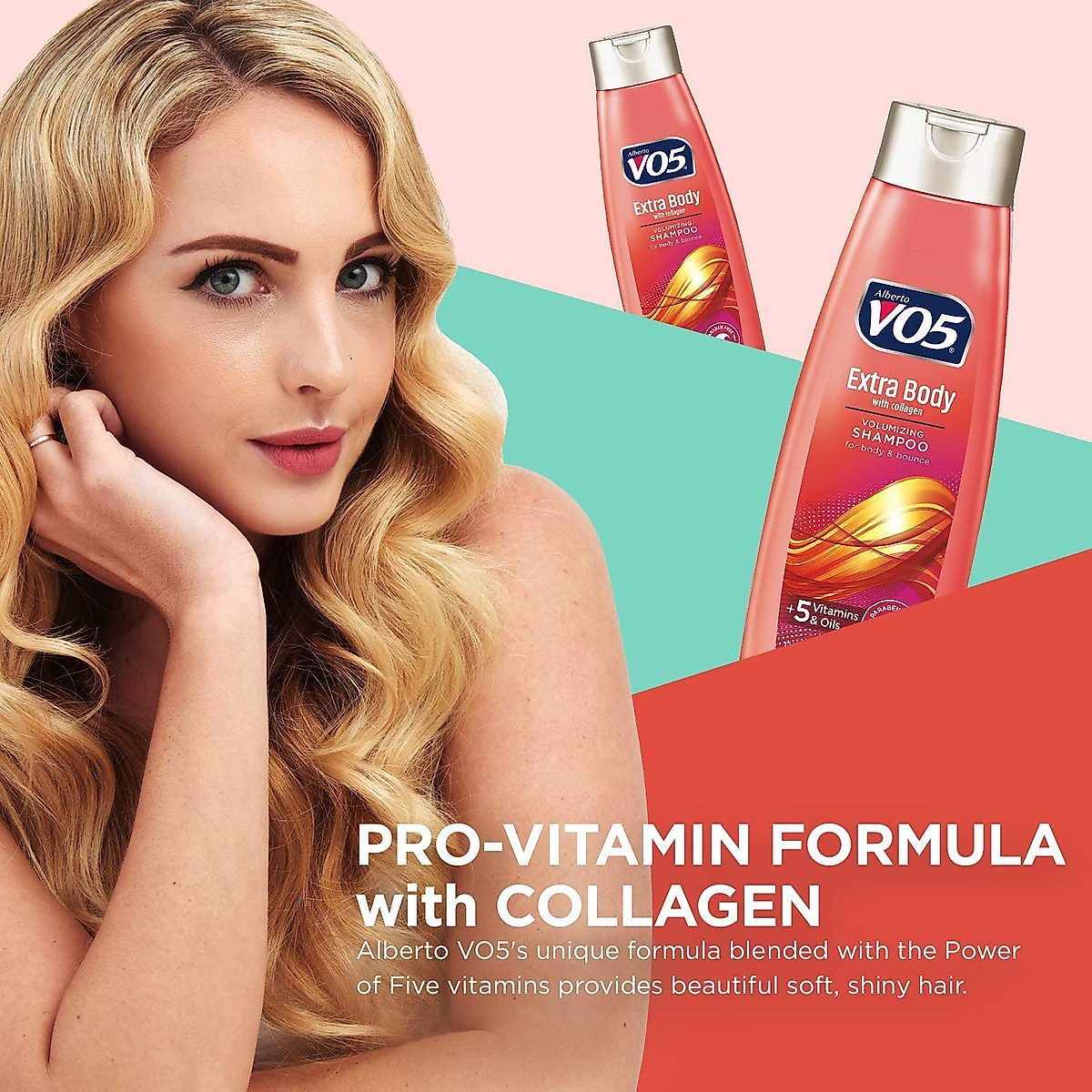 VO5 Extra Body Volumizing Shampoo Unisex 12.5 oz (Pack of 3)