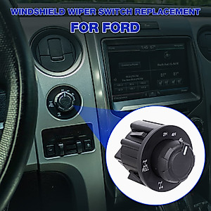 LCWRGS 4x4 4WD E-Locker Override Switch Knob Compatible with Ford F-150 2009 2010 2011 2012 2013 2014, AL3Z-14B166-BA, 4WD Differential Lock Switch Knob