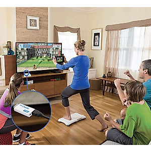 THE CIMPLE CO Compatible with: Wii to HDMI Adapter - Compatible with: Nintendo, Includes HDMI