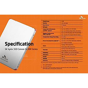 SK hynix Flash Memory 2.5" 250 GB Internal Solid State Drives HFS250G32TND-N1A2A