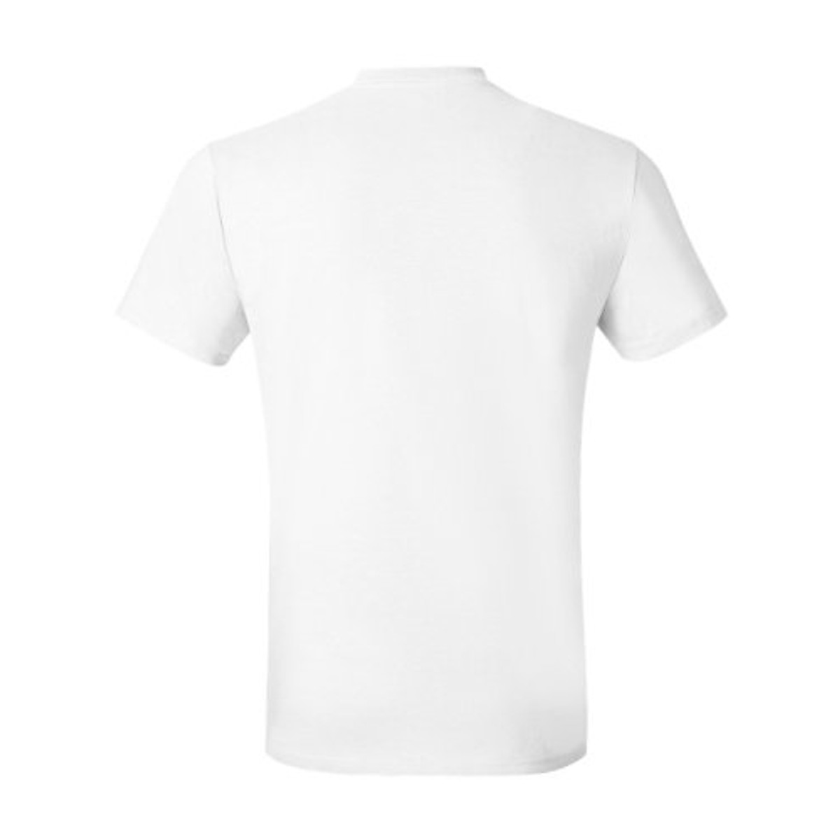 Hanes Men's Nano Premium Cotton T-Shirt (Pack of 2), White, Medium