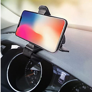 JORCEDI Universal Car Dashboard Mount Holder Stand Clamp Cradle Clip for Cell Phone GPS Non-Slip Durable Car Phone Holder Mount
