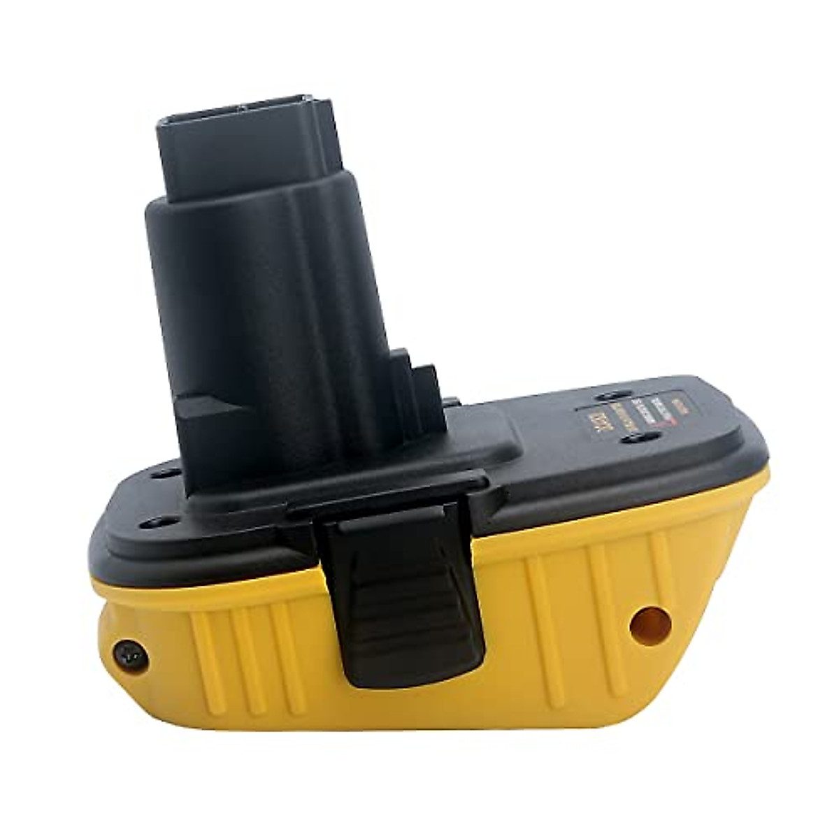 Elefly 2 Pack 18V to 20V Adapter DCA1820 Compatible with Dewalt 20V Lithium Battery DCB206 DCB204 DCB203, Replacement for Dewalt 18V NiCad & NiMh Tool Battery DC9096 DC9098