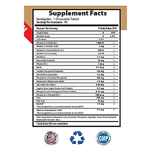 Immune Booster for Dogs - Ultra Dog Vitamins - Premium Vitamin and Minerals - Healthy Solution - Vitamin a for Dogs - 90 Treats (1 Bottle)