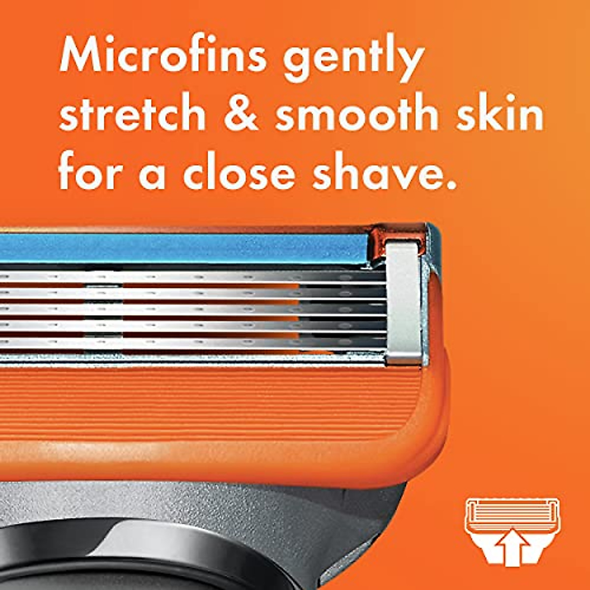 Gillette Fusion5 Men's Razor Blades, 4 Blade Refills