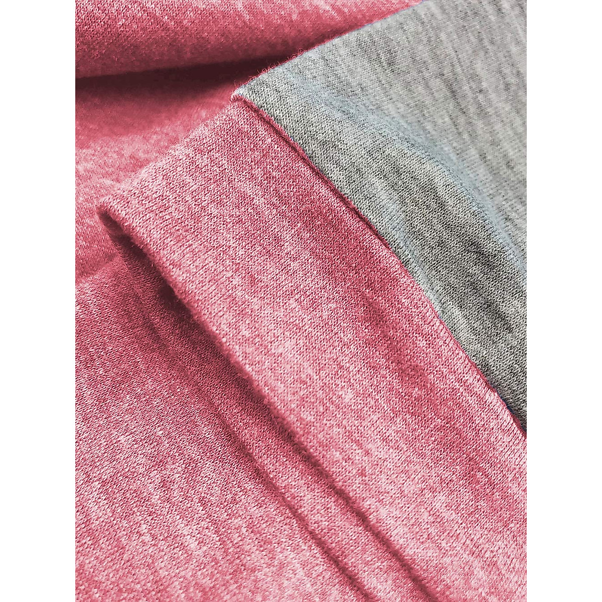 ROSRISS Plus Size Tops for Women 3x Summer Loose Fit Color Block T Shirts Pink 24W