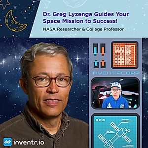 inventr.io | Adventure Kit: 30 Days Lost in Space for Exploratory Skills | Arduino IDE Compatible | Coding Challenge | Kids & Teens Robotics Project | Engineering Set by NASA Researcher