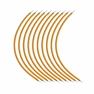 DC3V 130/300mm Flexible Filament LED Filament Edison Bulb LED Bead Diodes Light Accessories,Warm Light,2200K(300mm,red)