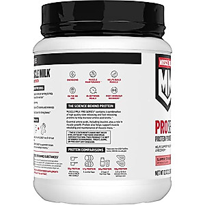 Muscle Milk Pro Series Protein Powder, Strawberry, 2 Pounds (Pack of 1)