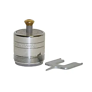 Danco 10490 Push N Flow Water-Saving Aerator, Chrome