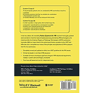 Review Questions for MRI