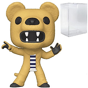 POP College Mascots: Penn State Nittany Lion Funko Pop Vinyl Figure Bundled with Multicolored 3.75 inches