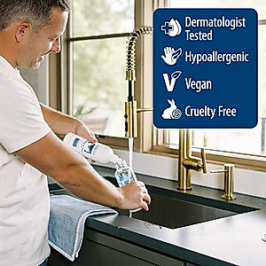 Dr. Brown's Natural Flow Anti-Colic Options+ Narrow Glass Baby Bottles, 4 oz/120 mL, with Level 1 Slow Flow Nipple, 2-Pack, 0m+ & Fragrance-Free Dish Soap, 16oz