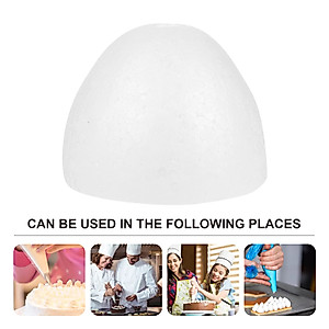 Operitacx Foam Cake Shapes Cake Dummies Doll Dress Cake Model Foam Cake Dummy Princess Skirt Cake Cake Mould for Wedding Birthday Party Banquet Supplies Doll Cake Pan Polystyrene Cake Dummy