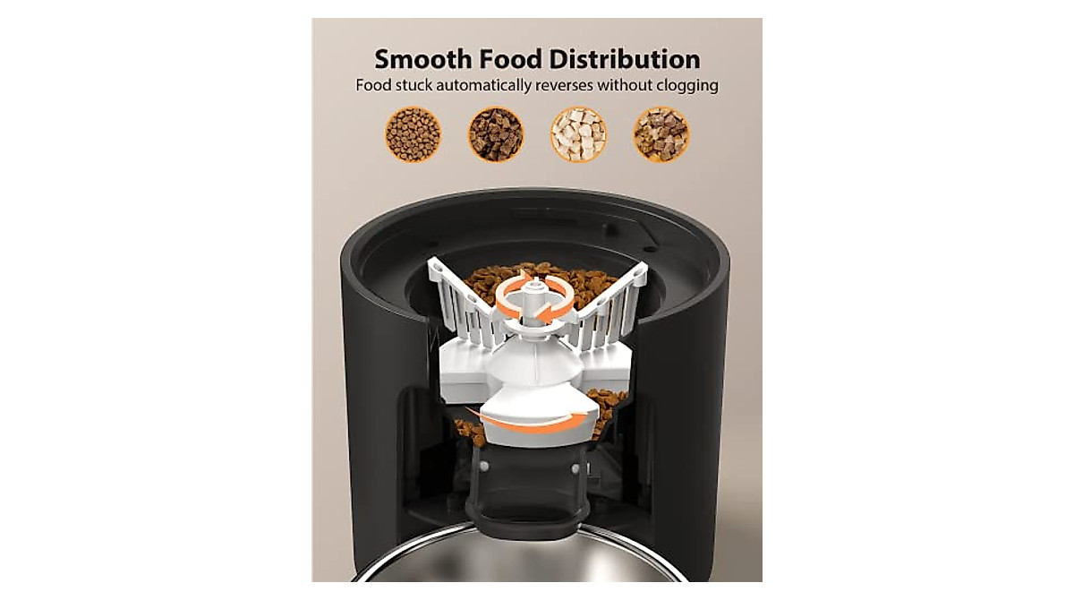 Molypet Automatic Cat Feeder - Flexible Meal Scheduling