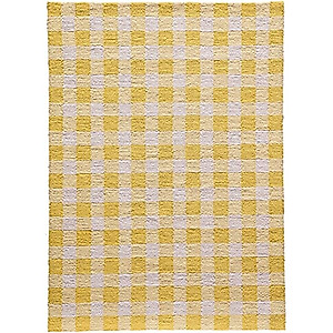 Momeni Rugs Geo Collection Area Rug, 2' X 3', Yellow