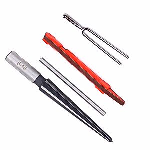 Jiayouy 15 Pieces Violin Repairing Maintenance Tool Kit with Carry Bag Luthier Tools Violin Making Violin maintenance and violin making tool kit