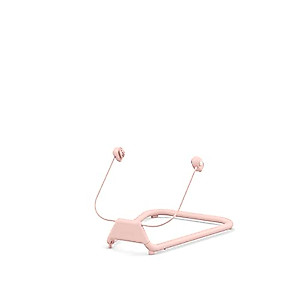 Cybex Lemo Self-Bouncing Baby Bouncer for Playing and Relaxing with Adjustable Harness and Breathable Mesh Backrest, Comfort Inlay with Head Hugger, and Stand, Pearl Pink