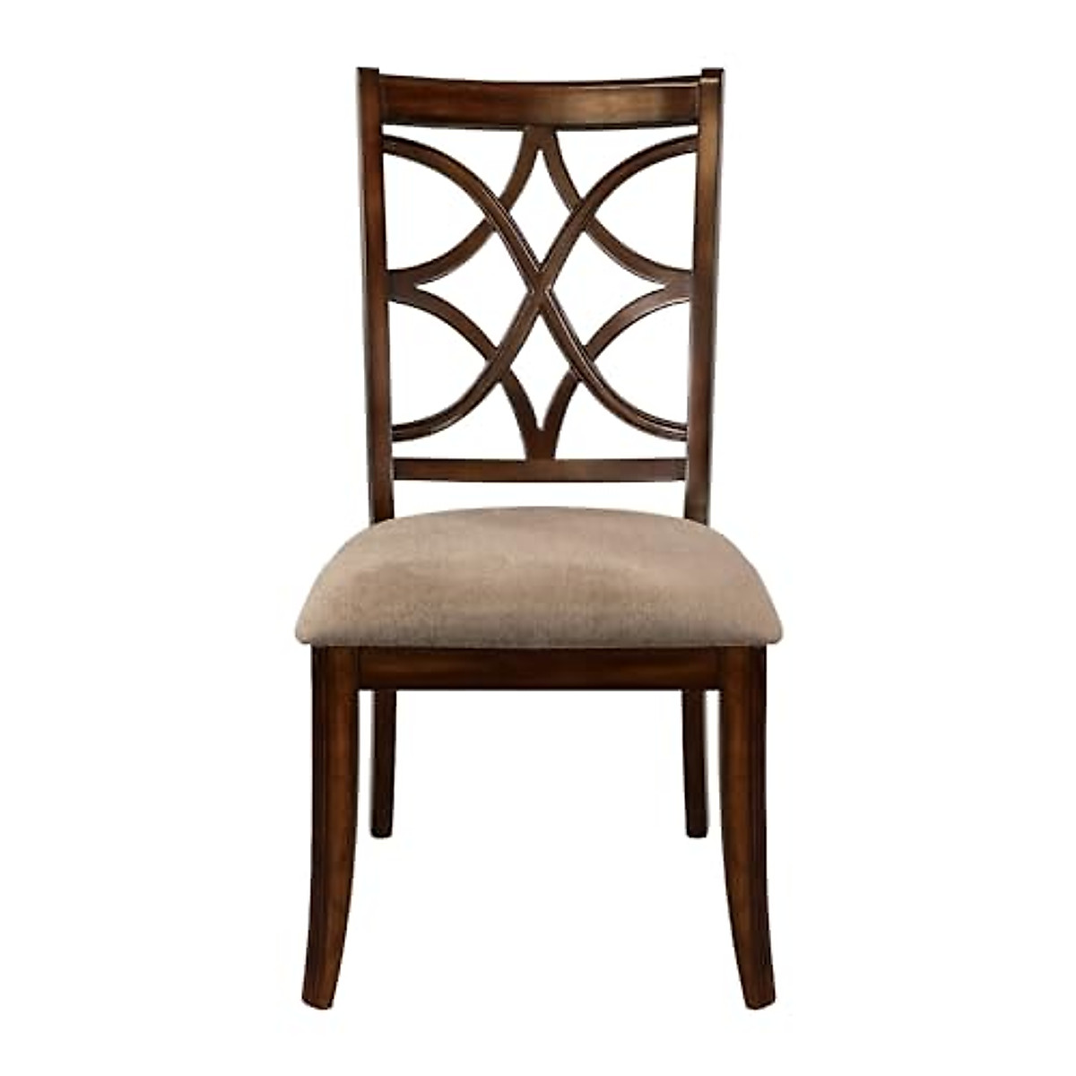 Patio Chairs for Adults, Dining Chair 20 Inch Seat Height 2PCS Cherry Seat Height 20" Wood Capacity 250LB 25.75" L 21" W 40.5" H Living Room Bedroom