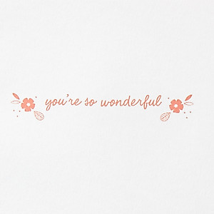 Papyrus Thank You Card (You're so Wonderful)