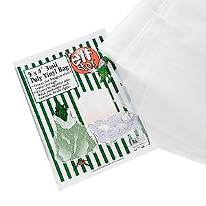 Tree Storage Cover or Disposal Bag- For Christmas Trees up to 7.5 Ft Tall-Store Artificial Trees Upright & Decorated All Year Long by Elf Stor (Clear)